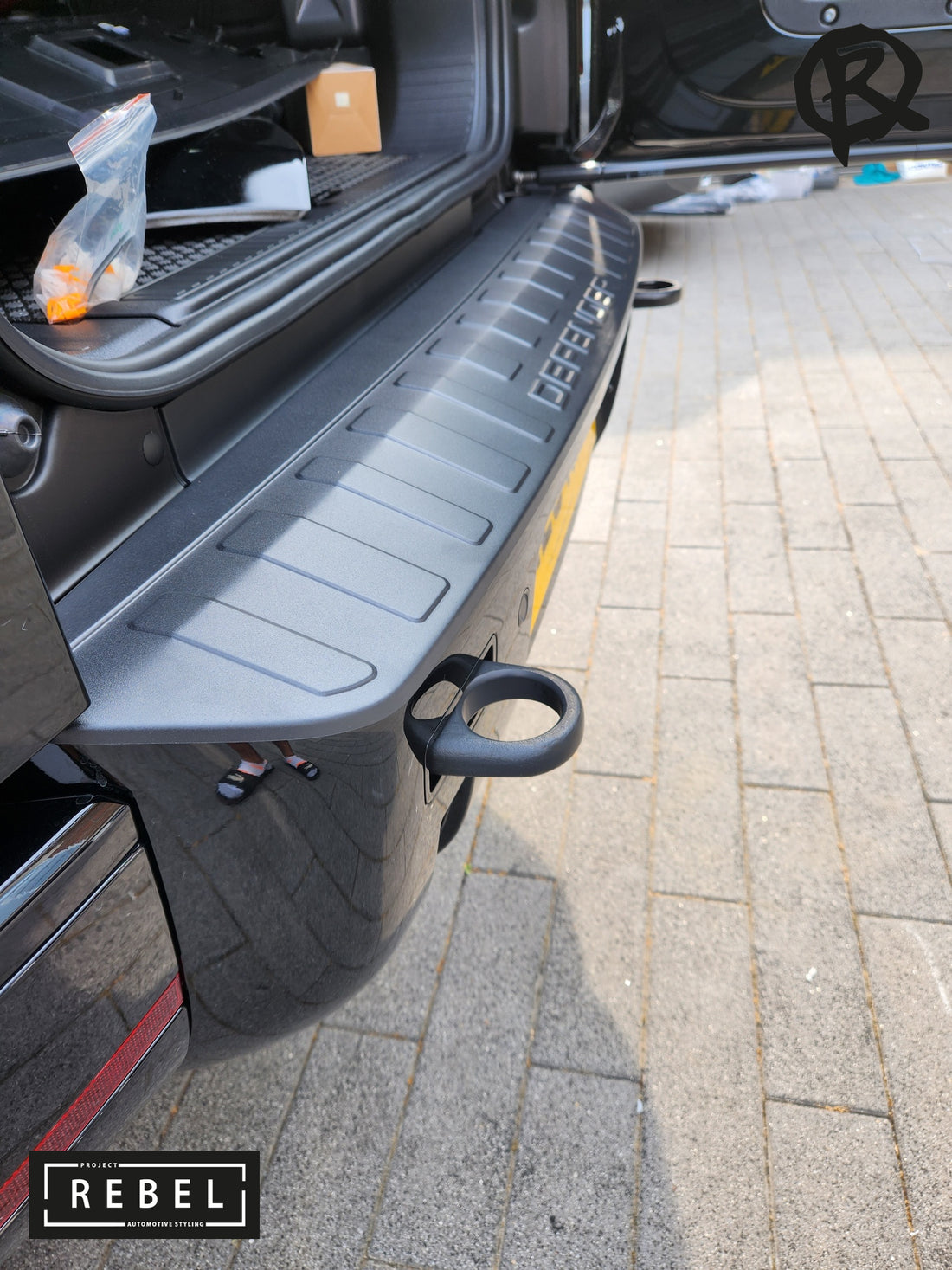 Defender L663 XL Bumper Protector - Black / Silver – Project Rebel