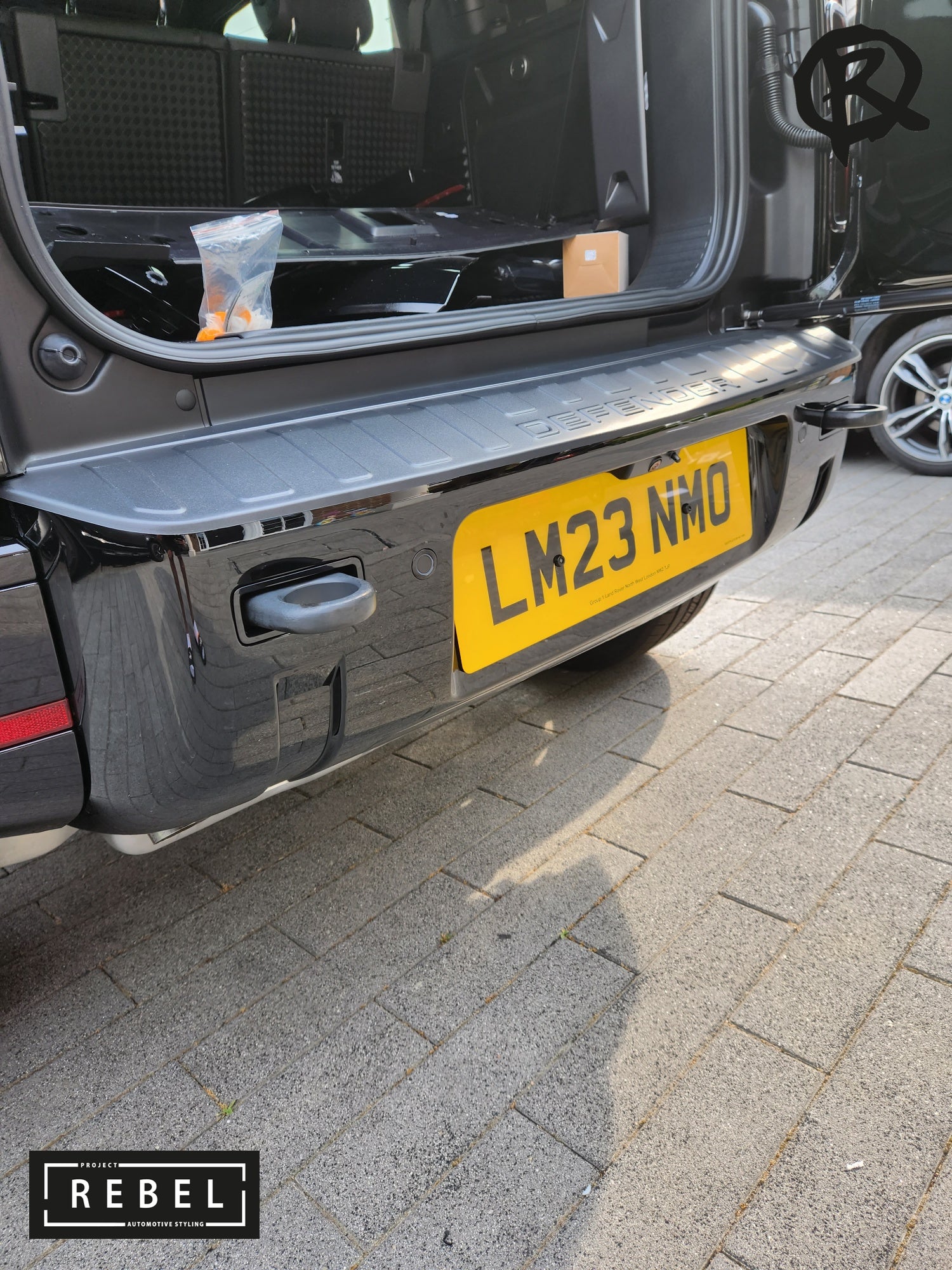 Defender L663 XL Bumper Protector - Black / Silver – Project Rebel