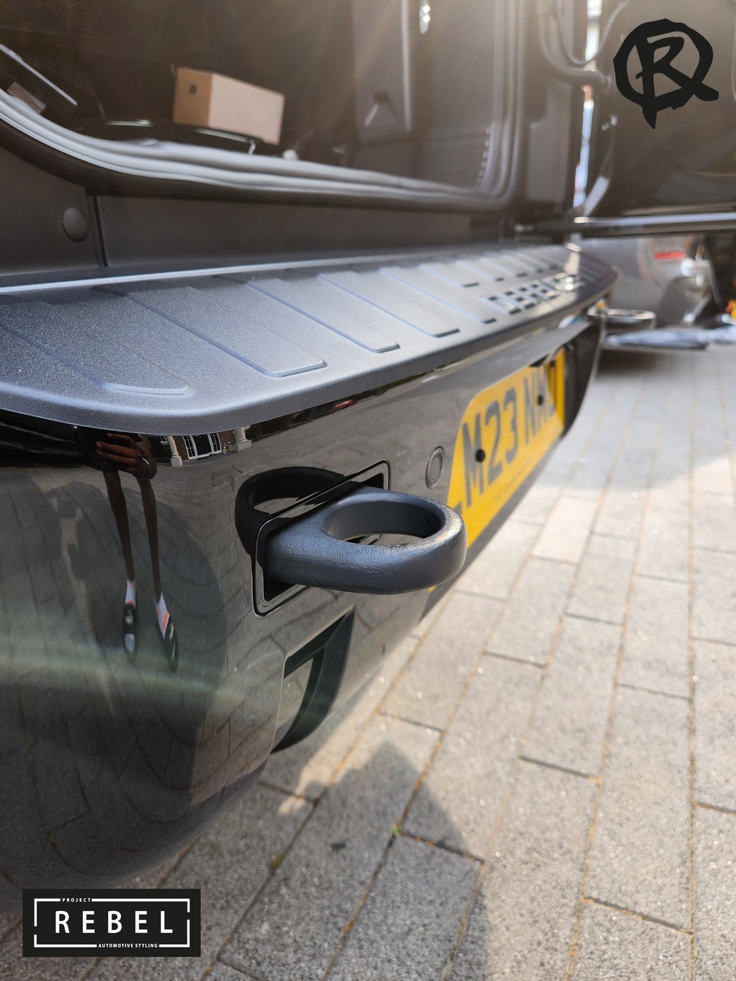 Defender L663 XL Bumper Protector - Black / Silver – Project Rebel