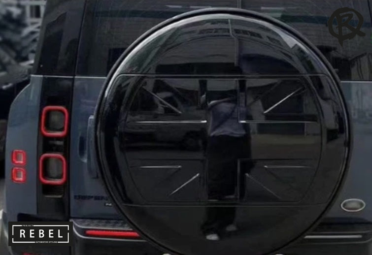 Defender L663 Union Jack Spare wheel cover – Project Rebel