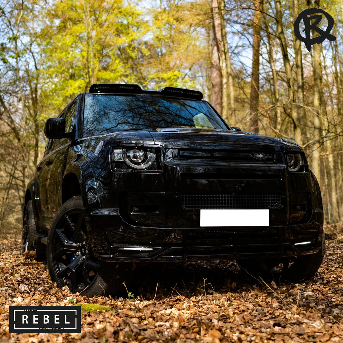 Defender L663 Front Lower Bumper and DRL – Project Rebel