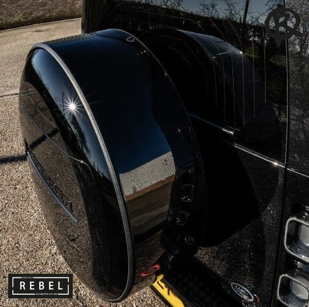 Defender L663 Spare Wheel Locking Strip – Project Rebel