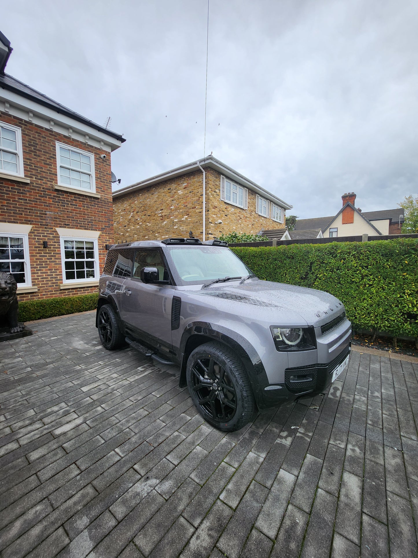 Defender L663 Gloss Black Exterior Pack – Project Rebel