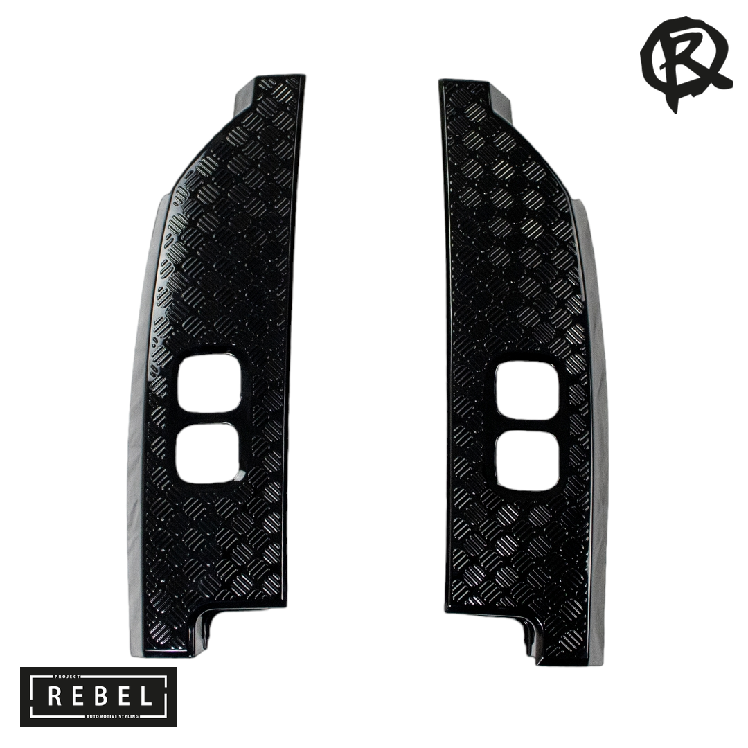 Defender L663 90/110 9 - Piece Chequer Plate Protection Kit – Project Rebel