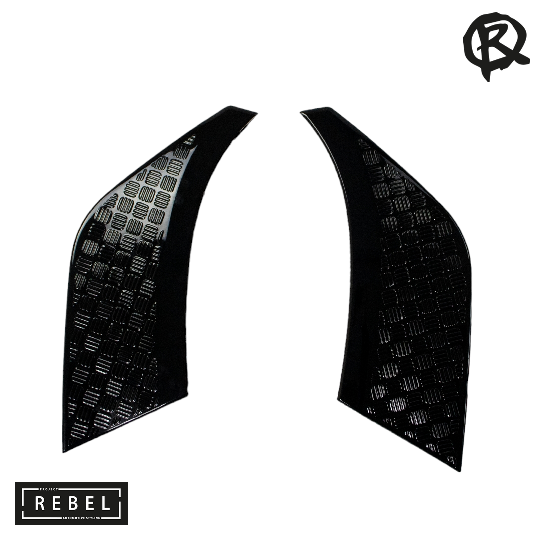 Defender L663 Chequer Plate Wheel Arch Protection Kit - 90/110 ...
