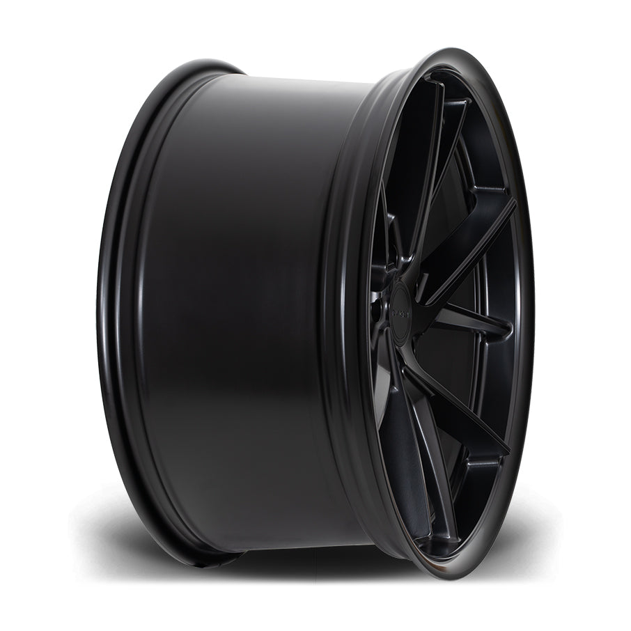 20 INCH RIVIERA RF1 MATT BLACK GLOSS BLACK LIP ALLOY WHEEL (SET OF 4 ...