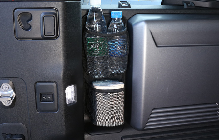 Defender L663 Rear Storage Net – Project Rebel